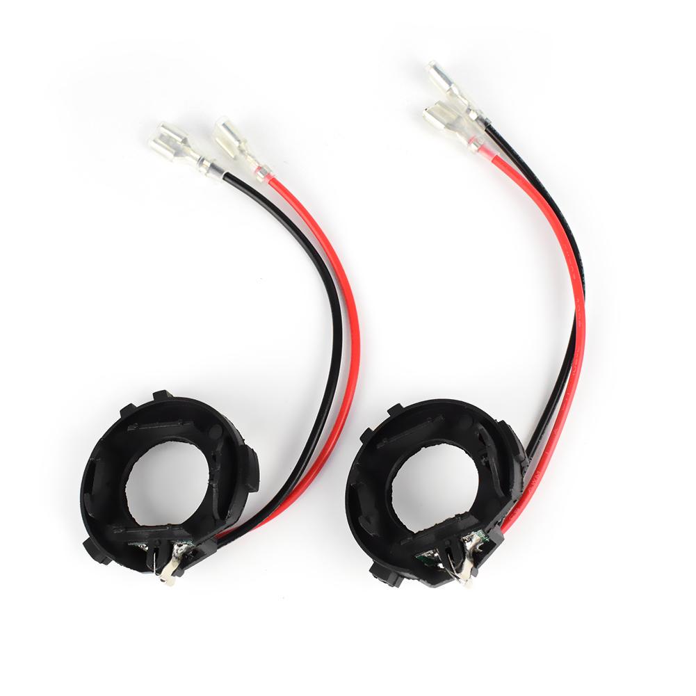 Buy VODOOL 2Pcs H7 Car LED Headlight Bulb Base Holder For VW Golf Jetta ...