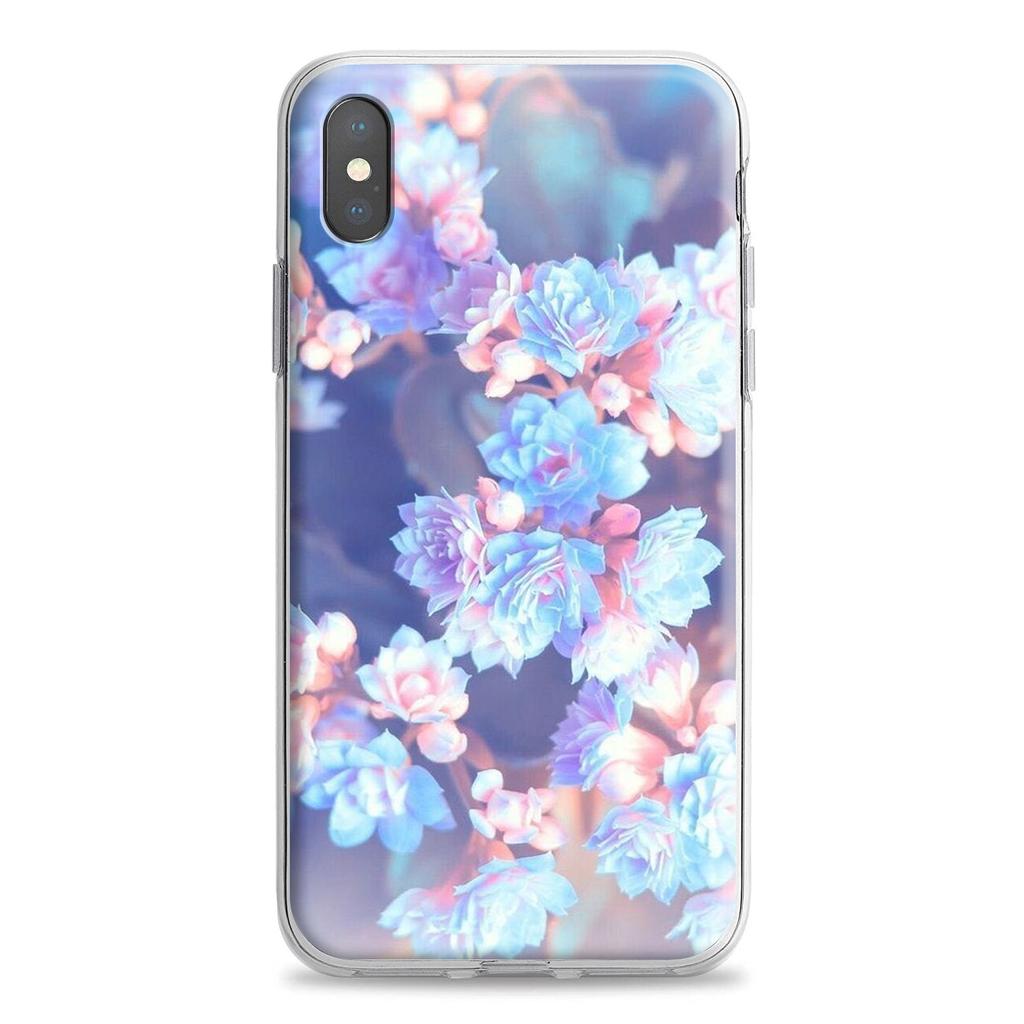 Buy Orchid Flowers Colorful Silicone Case for Apple iPhone 12 Mini 11 ...