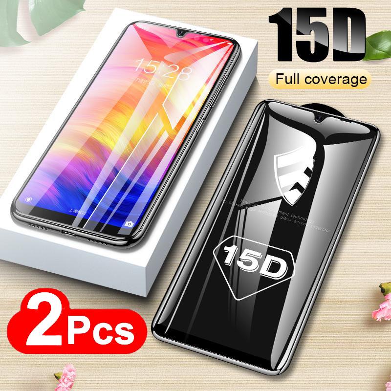 Buy 15D Protective Glass On the For Huawei Honor 7C 7A Pro 8X Screen ...