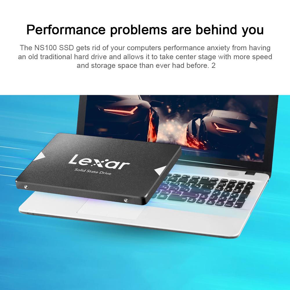 Lexar NS100 2.5 SATA III (6Gb/s) Solid State Drive SSD High Speed 480GB uygun fiyatlı satın alın ...