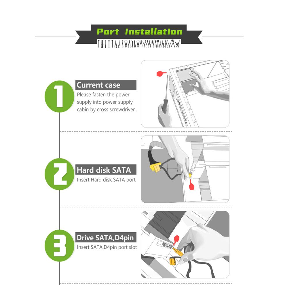 Buy Segotep RP650 550W Esport Power Supply 80 Plus Standard PSU ATX ...