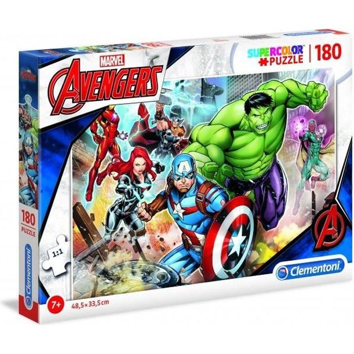 Koupit Clementoni supercolor Avengers puzzle 180 pièces v Česku za cenu ...