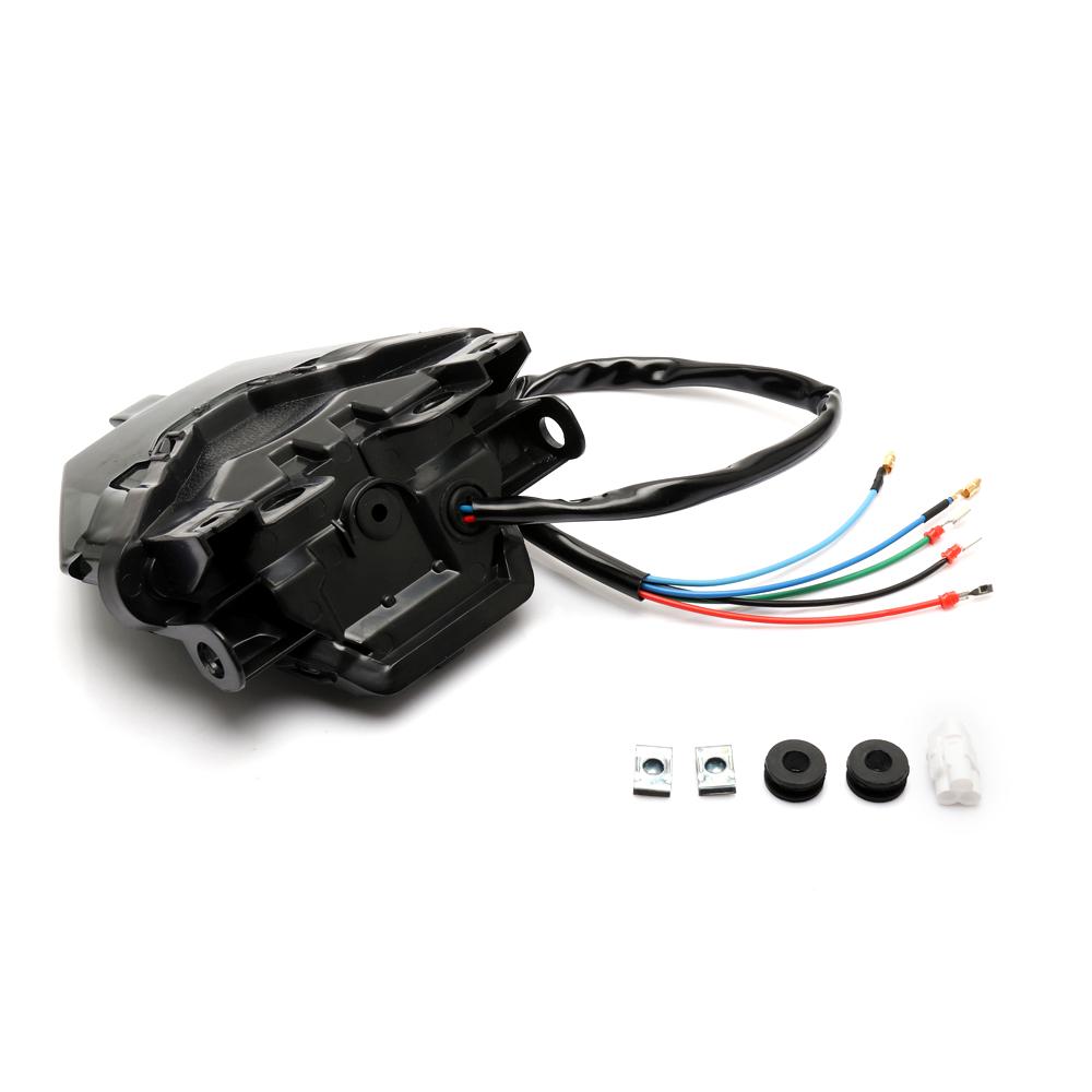 Buy LED Tail Light Motorcycle Brake Light Tail Lamp with LED Turn ...