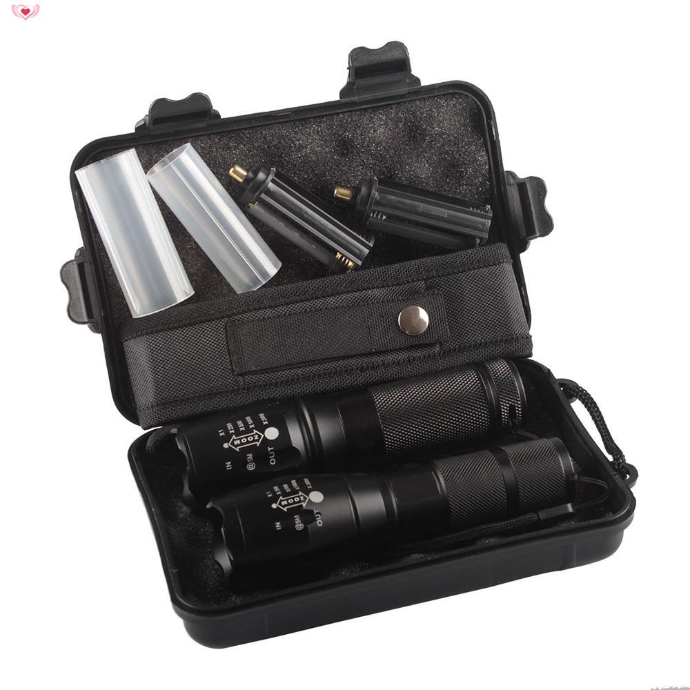 Buy 2x 5000lm X800 ShadowHawk Tactical Flashlight LED Military Grade ...