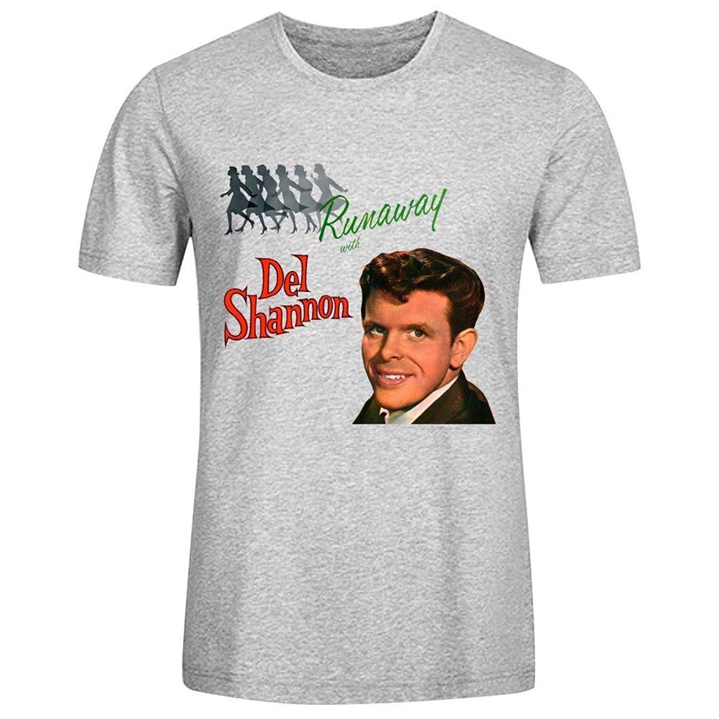 Del Shannon Runaway With Del Shannon Men's T Shirts With Designs Round ...