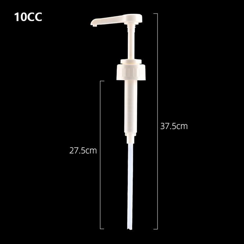 Buy Pump Coffee Milk Tea Dispenser Syrup Pump White Liquid Dispenser ...