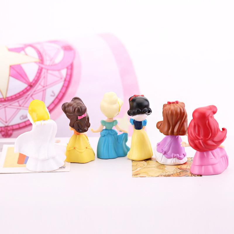 Buy Princess Disney 6PCS PVC Toys Model Action Figure Collection ...