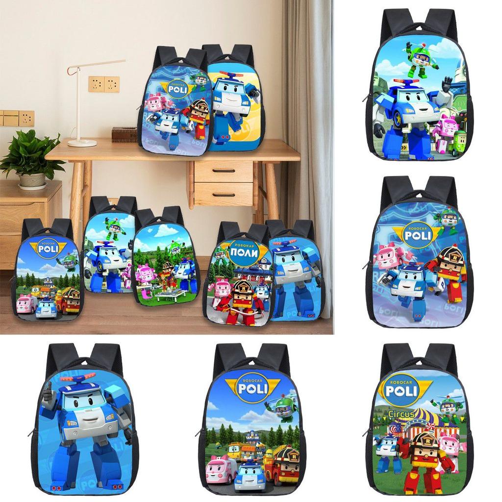 Buy Traffic Safety With Backpack Kids Students Schoolbag Cartoon Bags ...