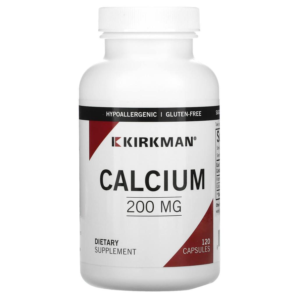 Buy Kirkman Labs, Calcium, 200 mg, 120 Capsules at affordable prices ...
