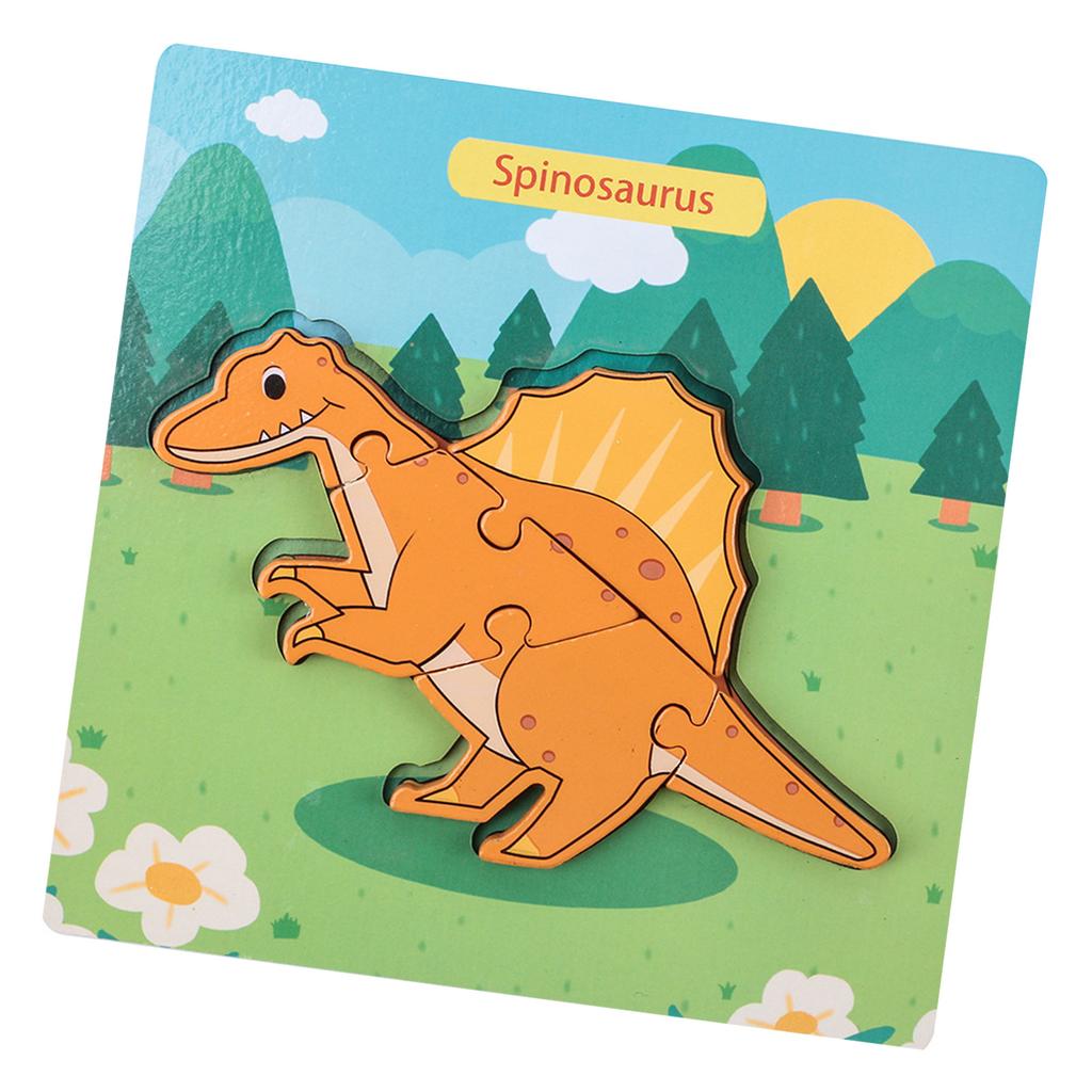 Buy Wooden Jigsaw Educational 3D Cartoon Puzzles for Gifts at ...