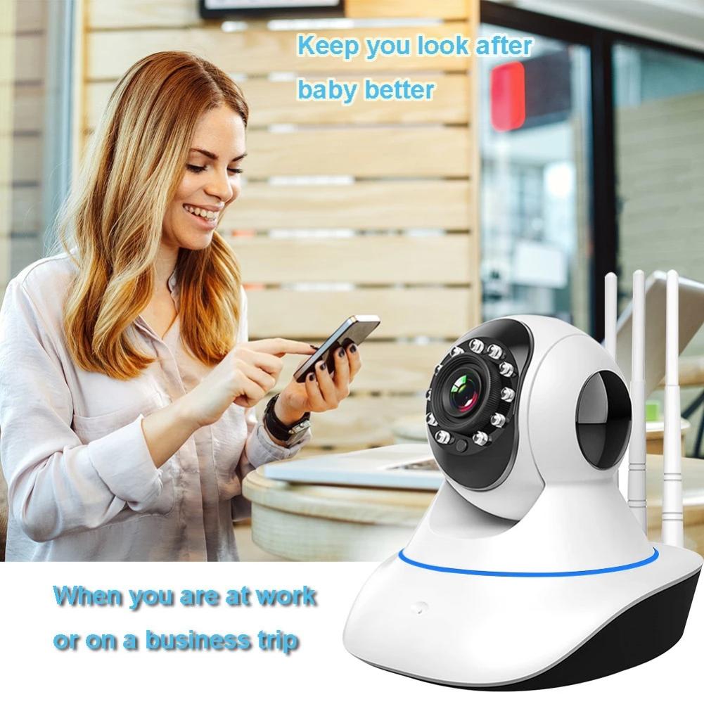 Cheap 360° Camera 1080P Surveillance Camera With Wifi IR Night Vision ...
