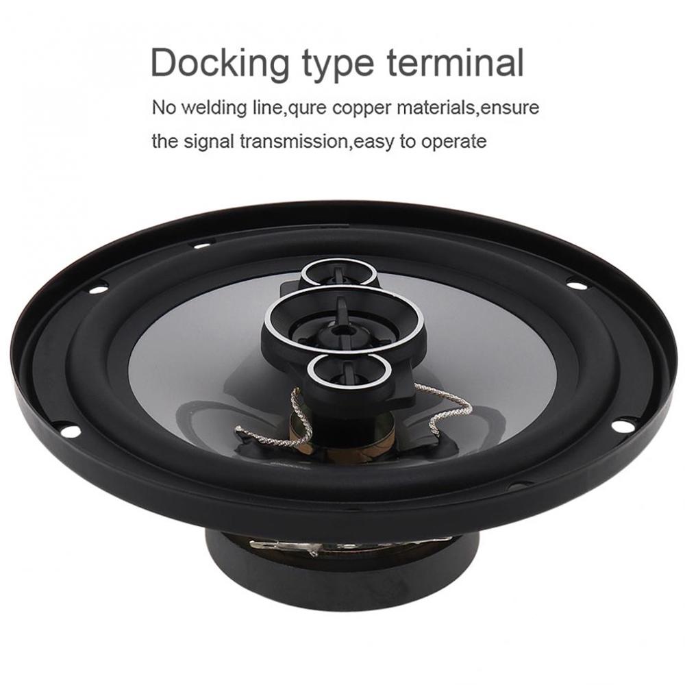 Buy 2pcs 6 Inch 650W 4-Way Auto Car HiFi Coaxial Speaker Vehicle Door ...