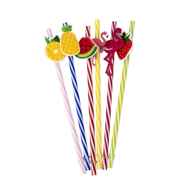 Buy 12pcs Drinking Straws Decorative Reusable Drinking Pipettes for ...