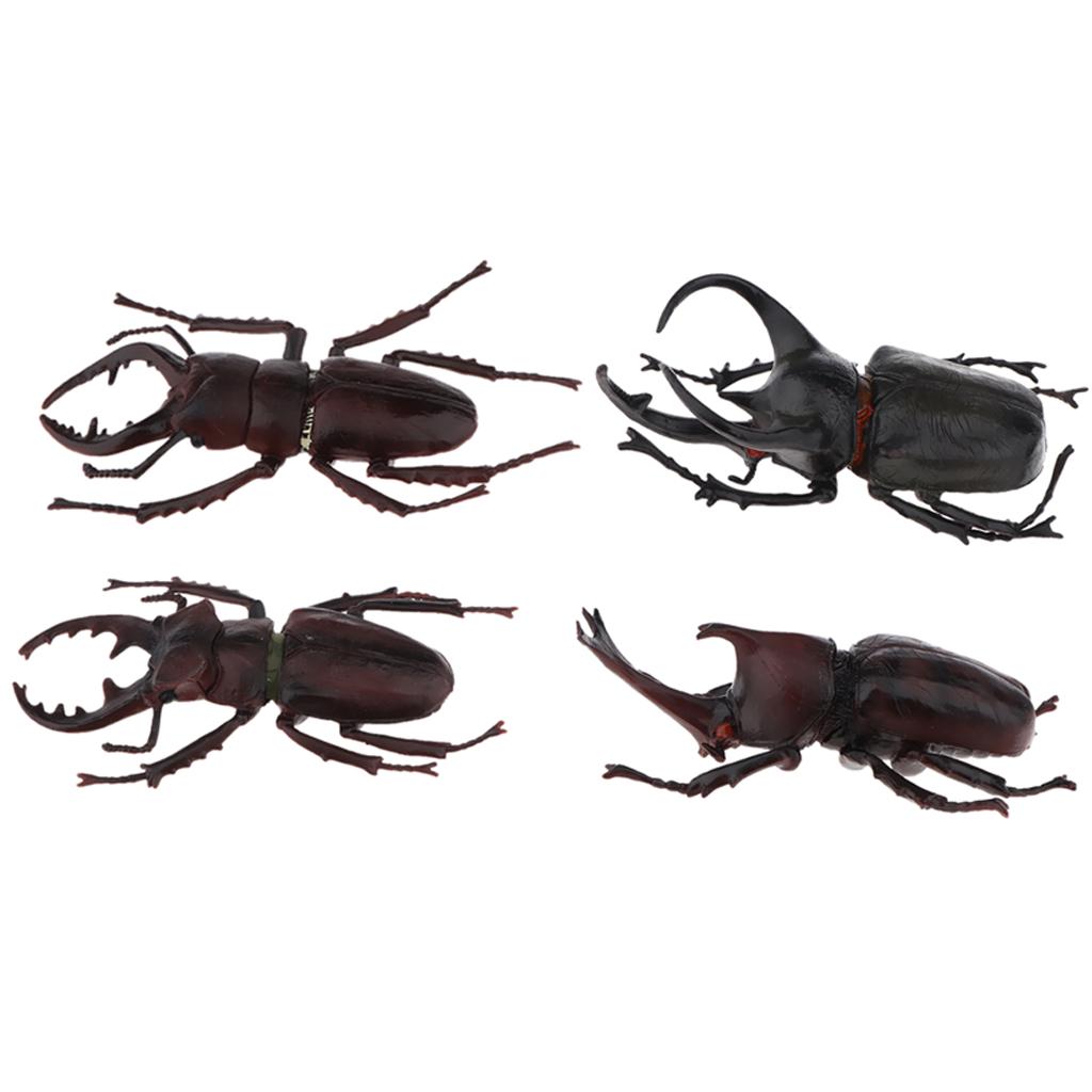 Lifelike Plastic Insects Figure Toy Bug Animal Model Figurine Nature ...