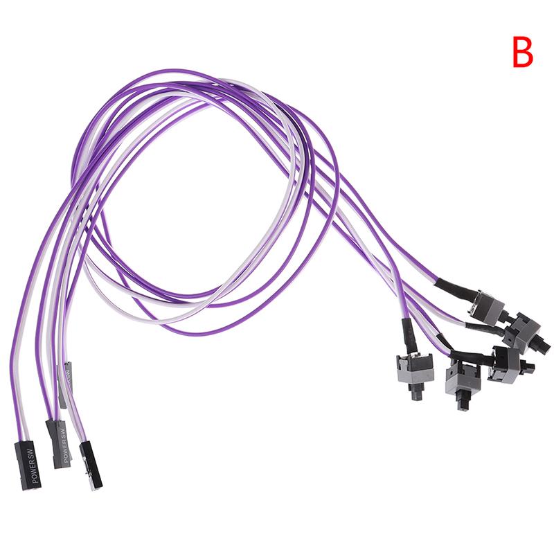 Buy 5Pcs Replacement Computer Motherboard On Off Reset Button Switch ...