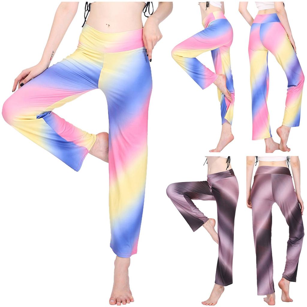 Buy [ZLL] Women's Gradient High Waist Stretch Strethcy Fitness Leggings ...