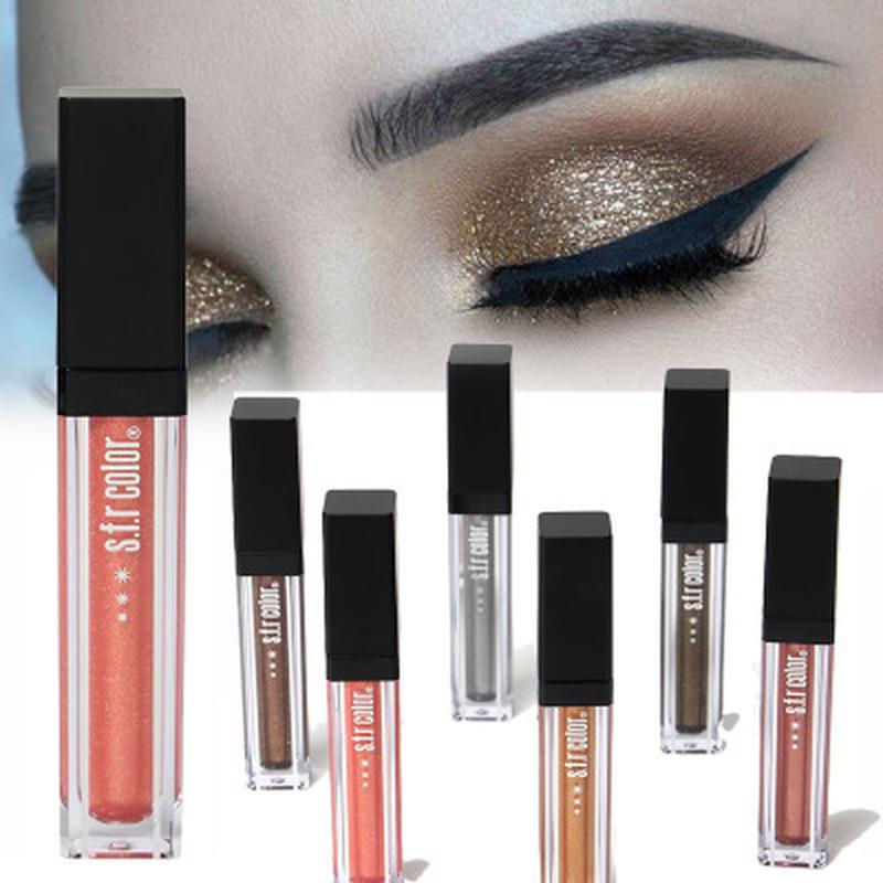 Buy Diamond Beaded Liquid Eye Shadow Honey Sparkle Dazzling Eye Shadow ...