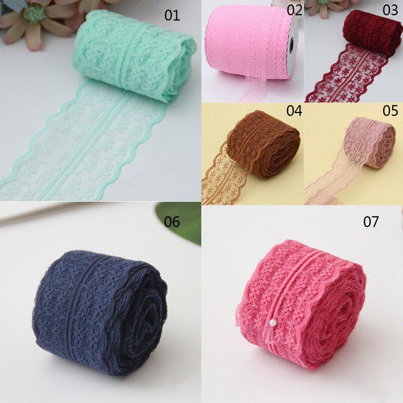 Buy Lace Tape DIY Apparel Sewing Fabric Trimming Gift Packaging Lace ...