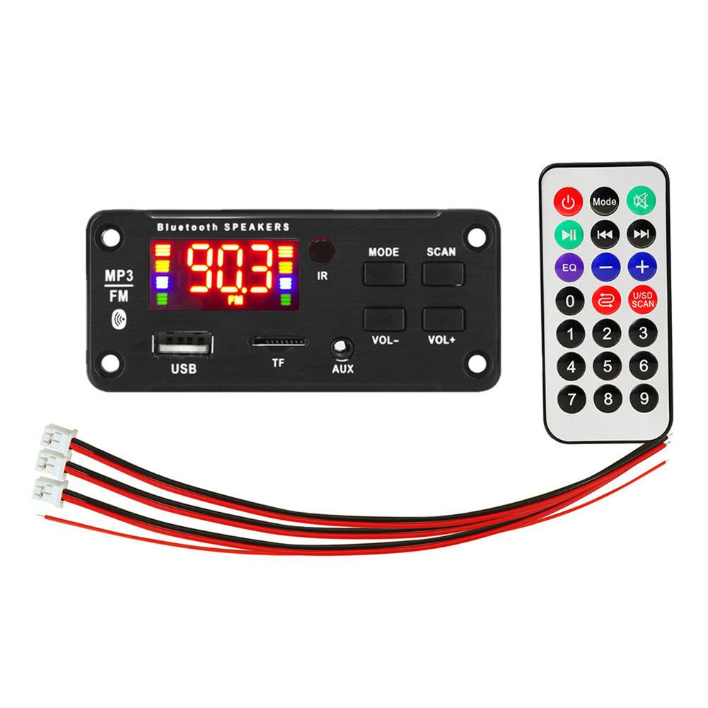 Buy Amplifier MP3 Decoder Board Bluetooth-compatible Car FM Radio Audio ...