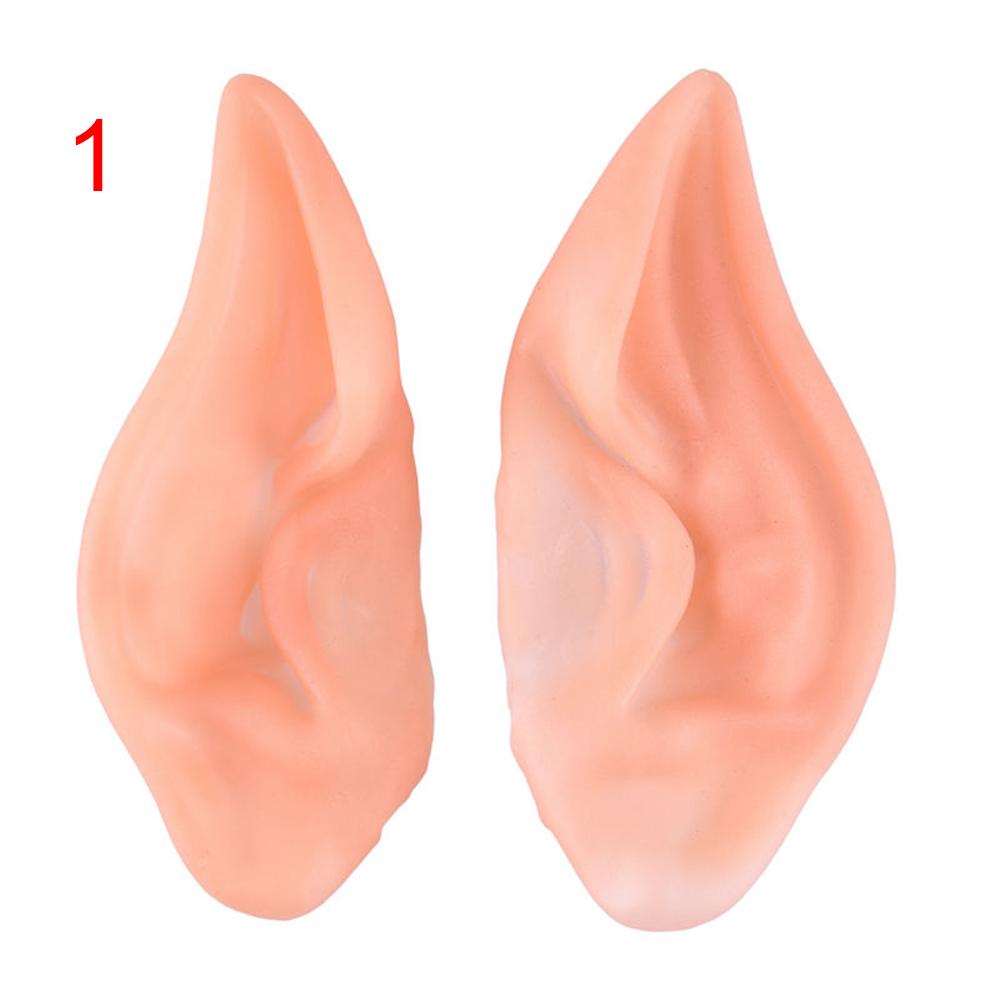 Halloween Prosthetic Ear Party Decor Wizard Cosplay Fairy Ear Elf Ear ...