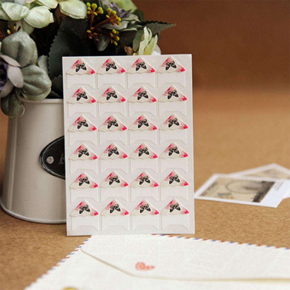 Buy Handwork Floral DIY Frame Paper Decoration Photo Corner Stickers ...