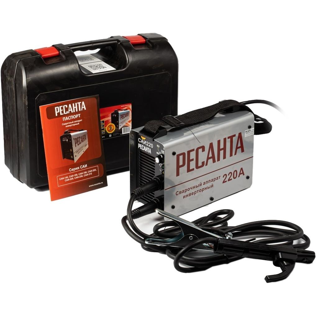 Cheap Inverter Welding Machine Resanta Sai 220 In The Case | Joom