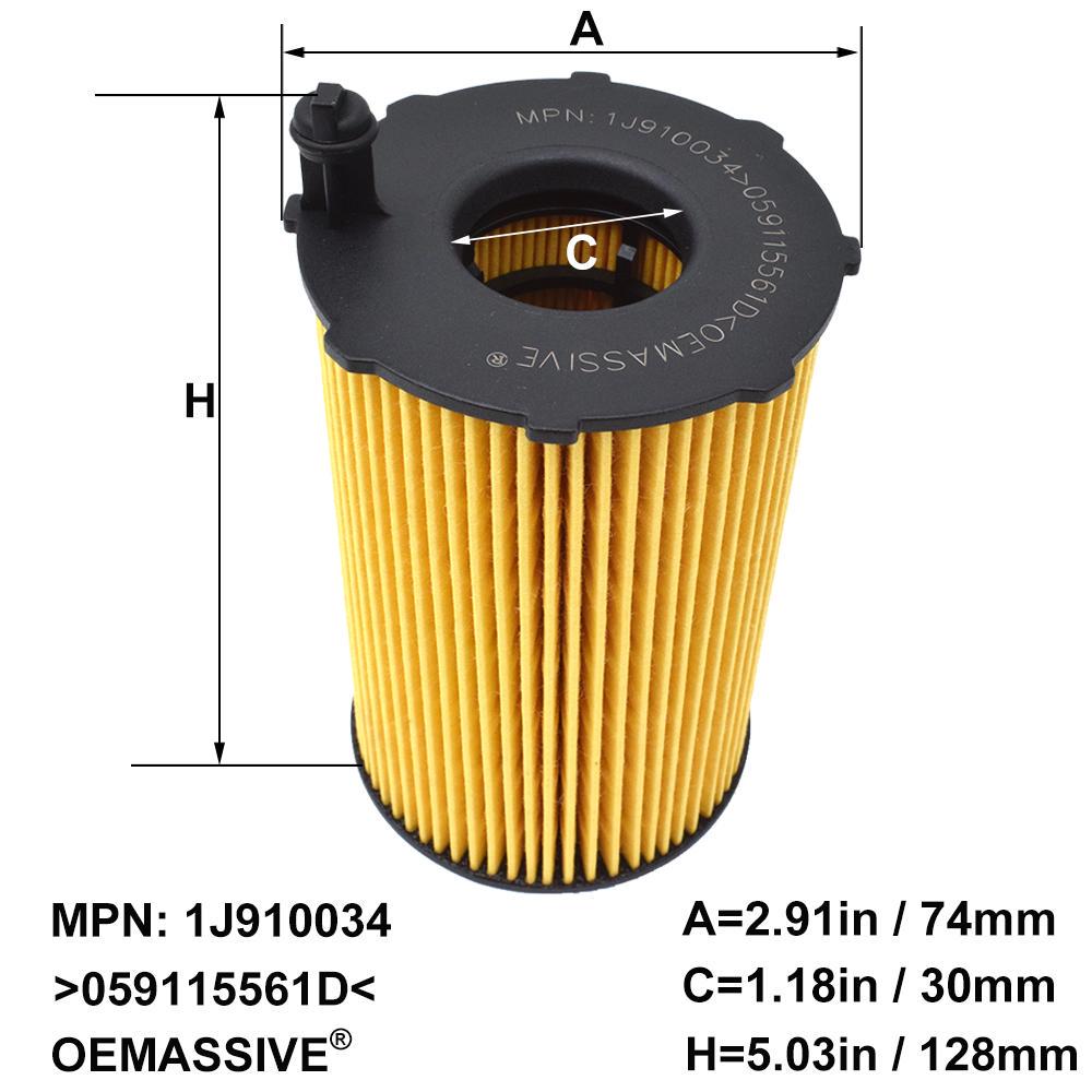Buy Oil Filter 059115561D For Audi A4 Avant A5 Convertible A6 Allroad ...
