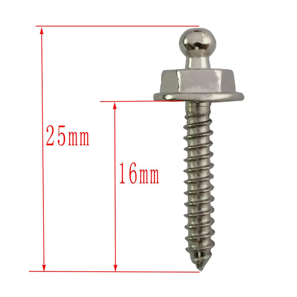 Buy 5 Sets Boat Canvas Snaps Fastener Upper Part/Lower Part M4 x 16mm ...