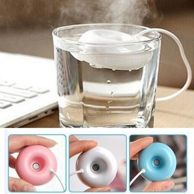 Cheap Donut Mini Portable Usb Air Humidifier Purifier Floating Aroma ...