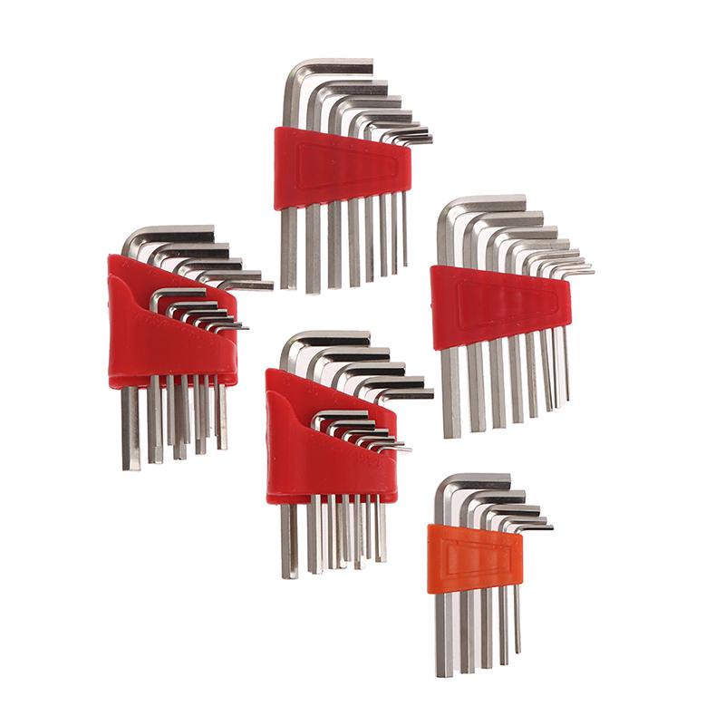 Buy 5/8/11Pcs Allen Wrench Metric Wrench Inch Wrench L Wrench Tool Set ...