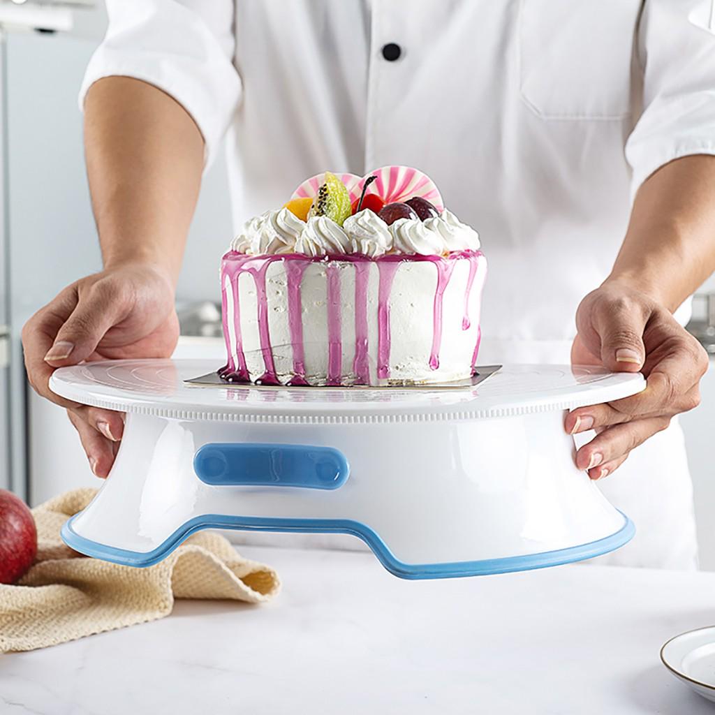 Buy Turntables Rotating Revolving Icing Kitchen Display Stand 31cm at ...