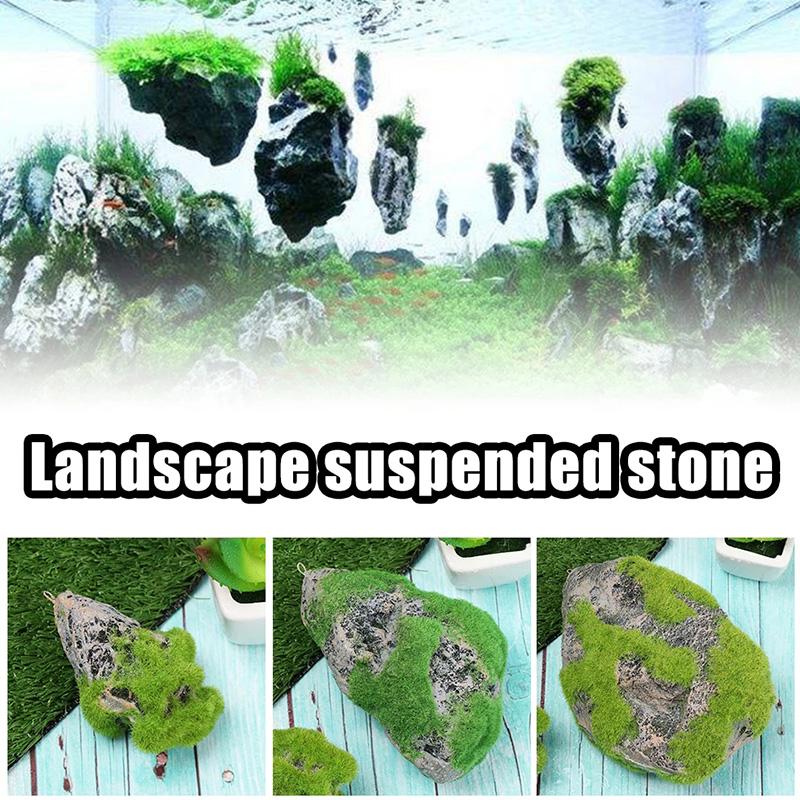 Buy 1PC Fish Tank Decorations Aquatic Landscaping Pumice Flying Rock ...