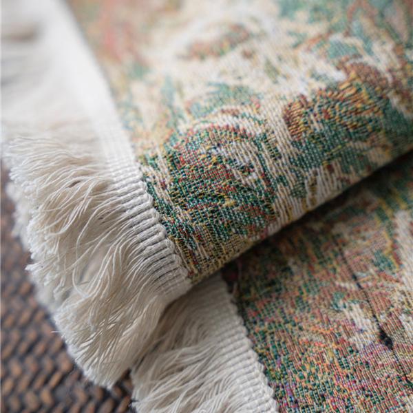 Cumpără Pictură în ulei verde Perdele de bucătărie cu flori Stil ...