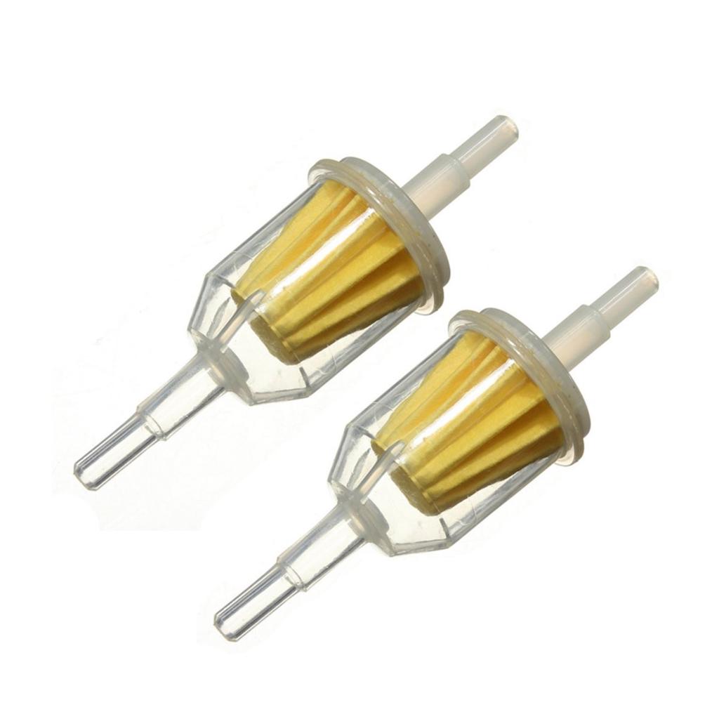 Buy 2pcs Universal Car Small Inner Fuel Filters Petrol Auto & Machine ...