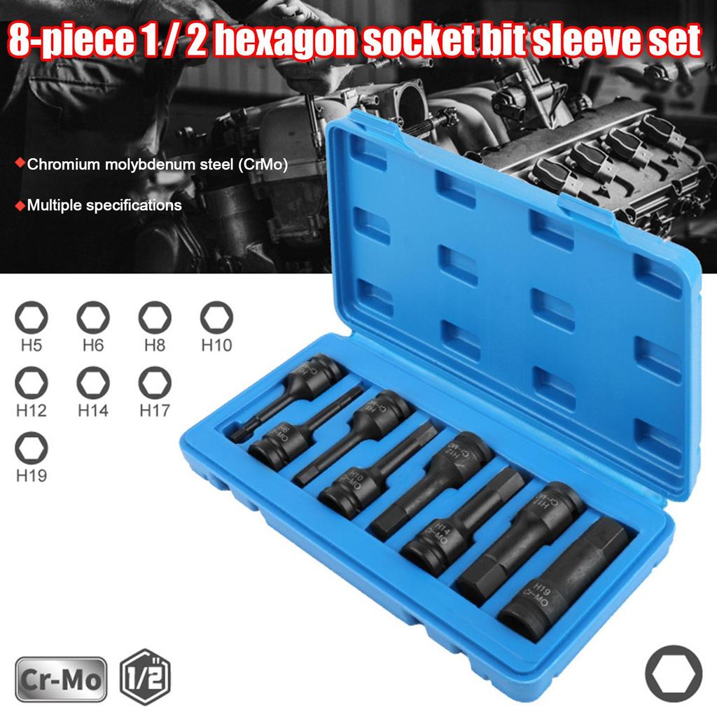 Allen Key Box Set 1/2 H12 H17 Hex T80 Torx Screwdriver Wrench Head ...