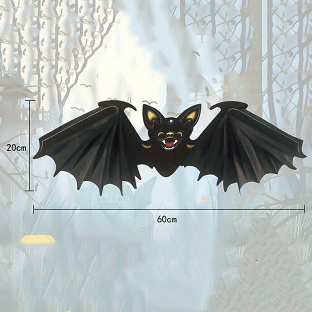 Buy Scary Halloween Folding Bats Prop Foldable Horror Decorations For ...