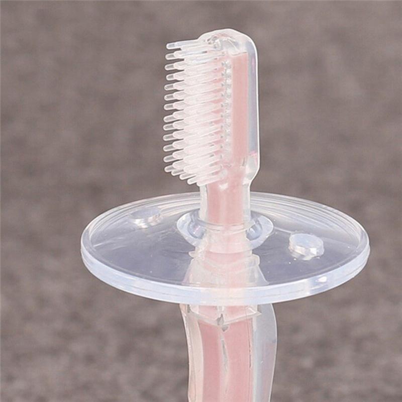 Buy Soft Silicone Chewable Toothbrush Rubber Teeth Massager Brush For ...