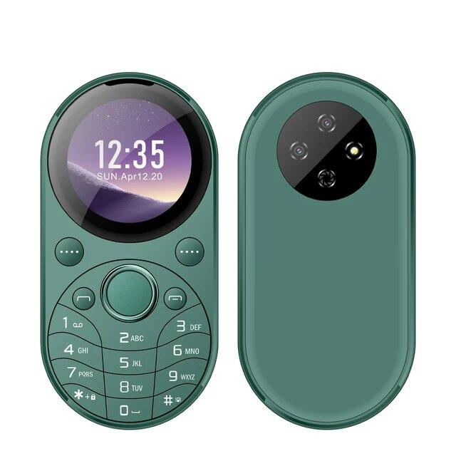 Мини-овальный маленький мобильный телефон с двумя SIM-картами GSM 1,39 ...