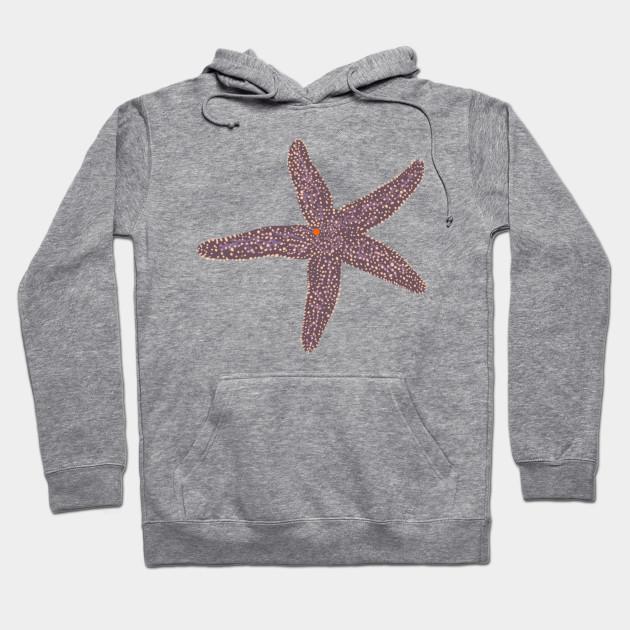 Buy Men/women Hoodie Common Starfish Printed Street Hip Hop Pullover ...