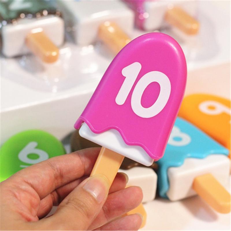 Buy Digital Ice Candy Ice Cream Number Match Game Toy Early Education ...