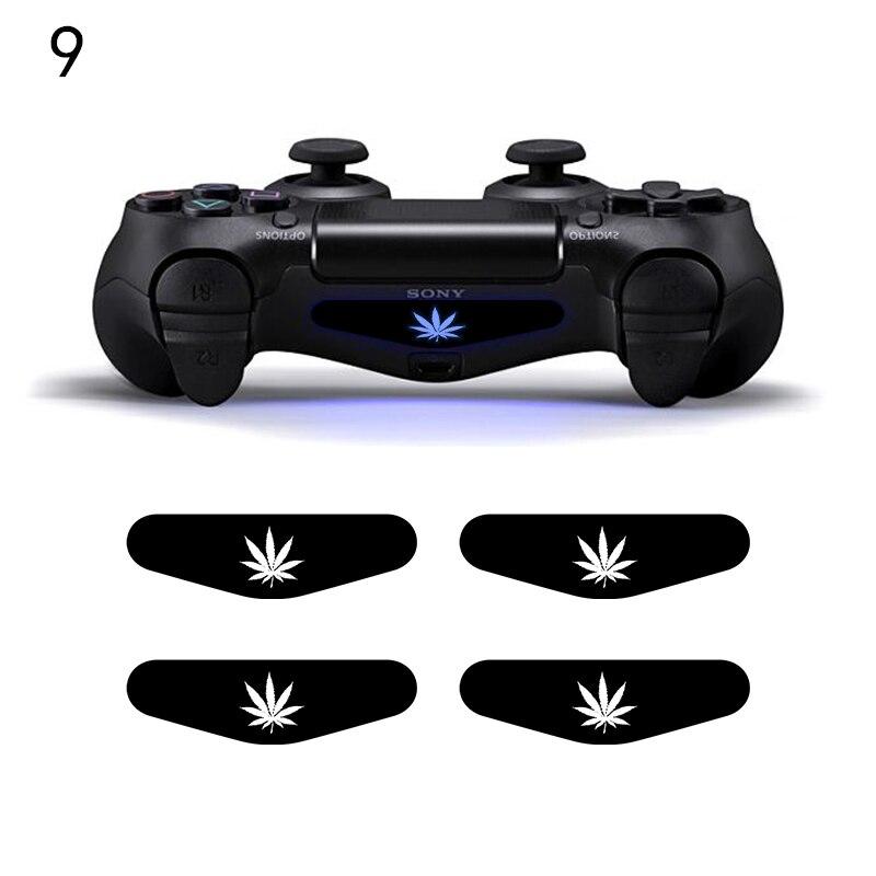 Buy DATA FROG 4/9PCS LED Light Bar Sticker For PS4 Game Console Decal ...