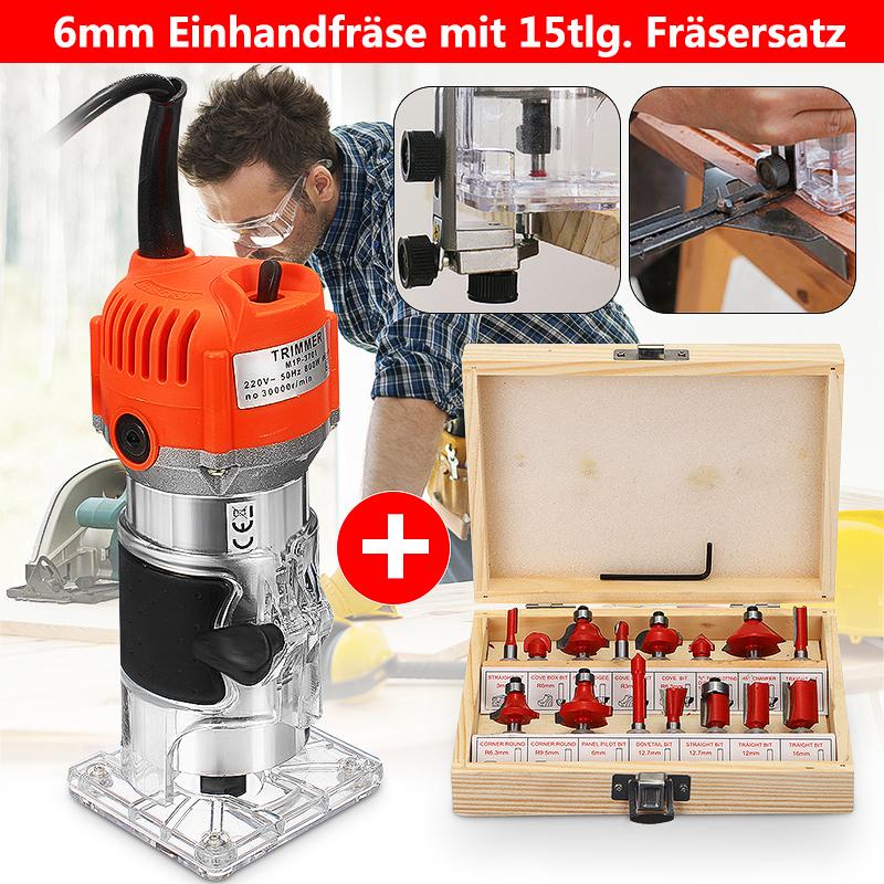Wood Electric Trimmer 220V 800W 30000R/Min1/4" Corded Trimmer Laminator ...