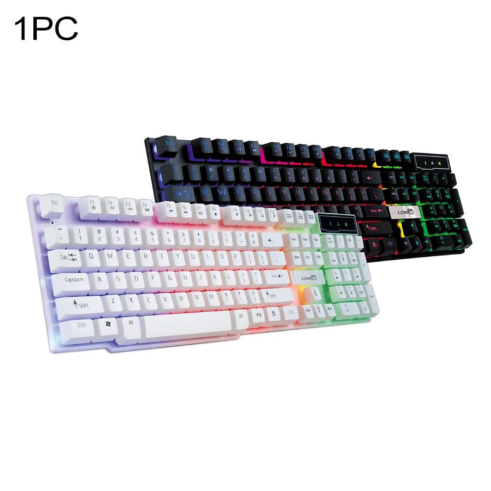 Buy R260 Gaming Keyboard 104 Keys Mechanical Wired Usb Keyboards With ...