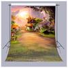 Buy Photo Background 5X7FT Fairy Tale Mushroom House Photography ...