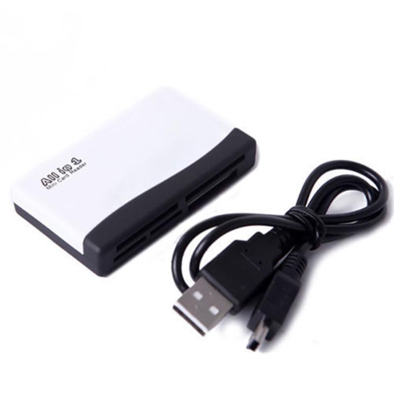 USB 2.0 ALL IN 1 Multi Card Reader SD XD MMC SDHC TF CF MS M2 Micro ...