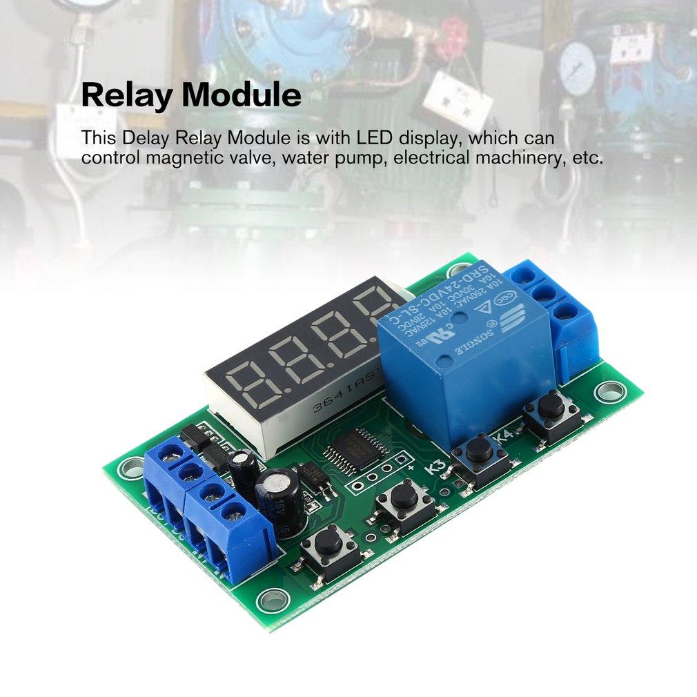 DC 24V LED Relay Module Power off Delay Timer Control Switch Board YYC-2S uygun fiyatlı satın ...