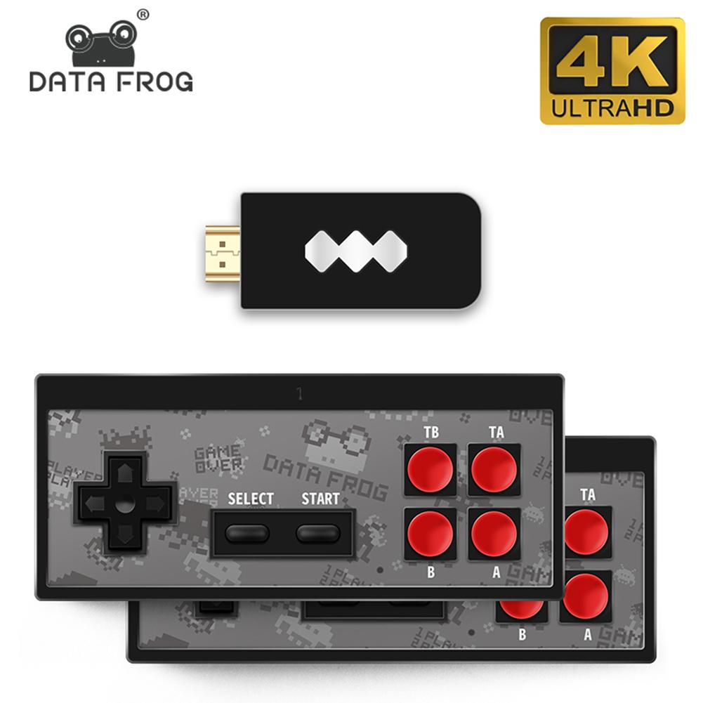 Buy Data Frog USB Wireless Handheld TV Video Game Console Build-in 568 ...