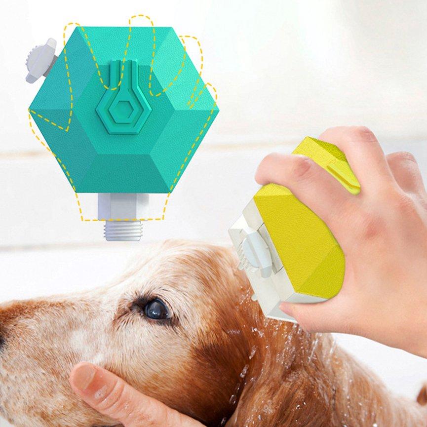 WWHH Pet Shower Dog Nozzle Comb Pet Shower Brush Washing Bathtub ...