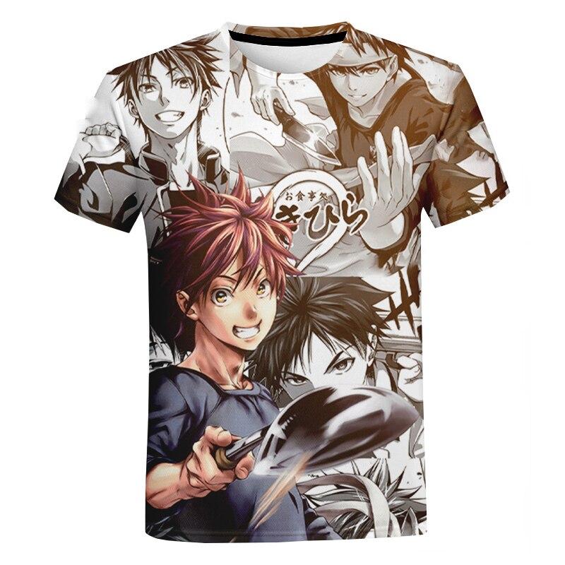 T-shirt imprimé en 3D pour homme et femme, streetwear, décontracté et ...