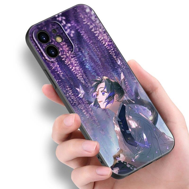 Buy Anime Demon Slayer Kanao Shinobu sama Case For Apple iPhone 14 13 ...